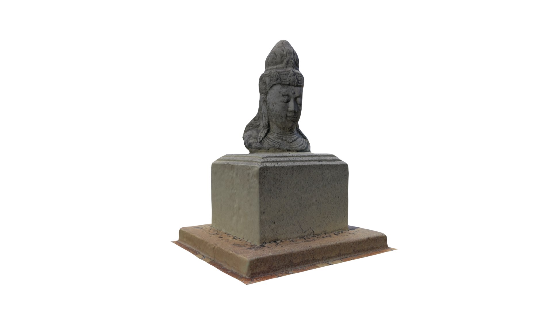 3D Polynesian Head Statue - TurboSquid 2185424