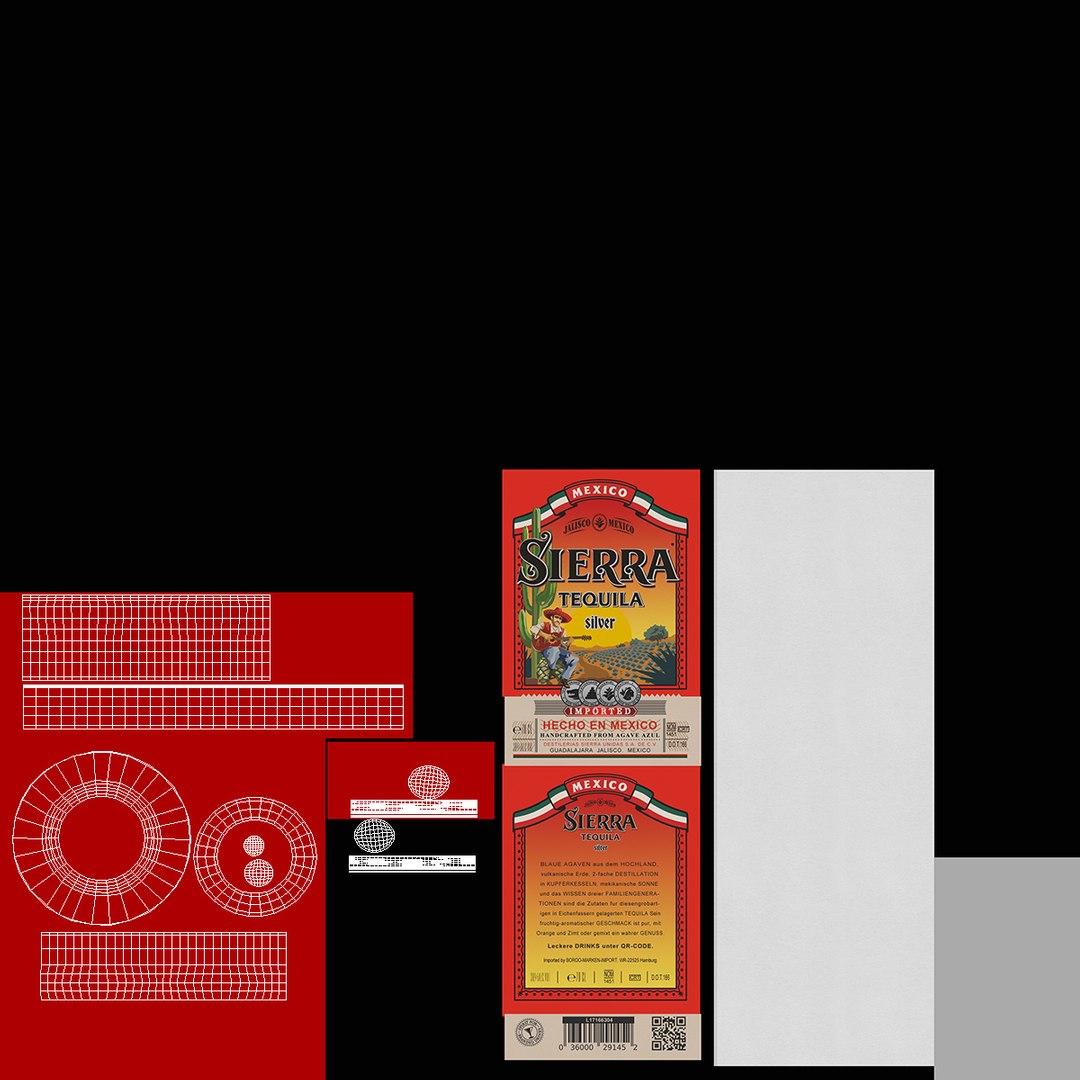 3D Tequila Salt Shaker Hat Model - TurboSquid 1468348