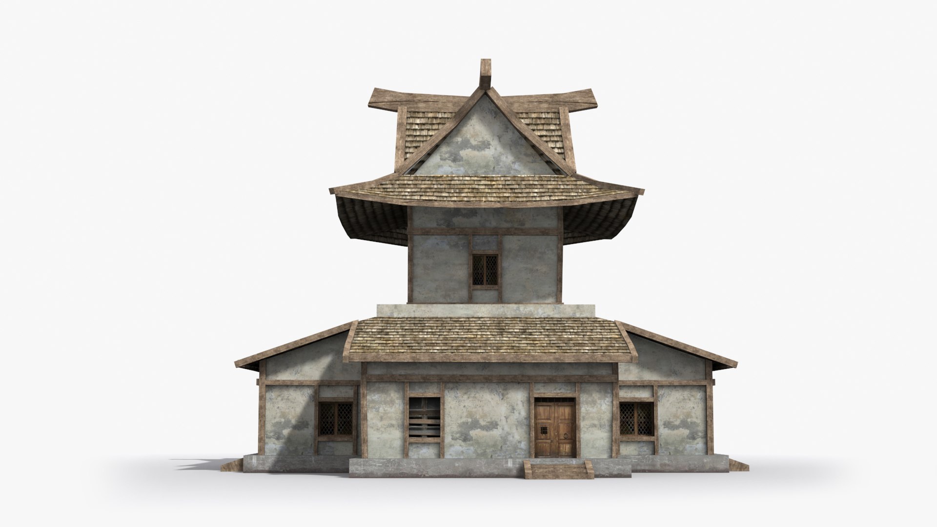 3D Ancient House X12 Model - TurboSquid 1941192