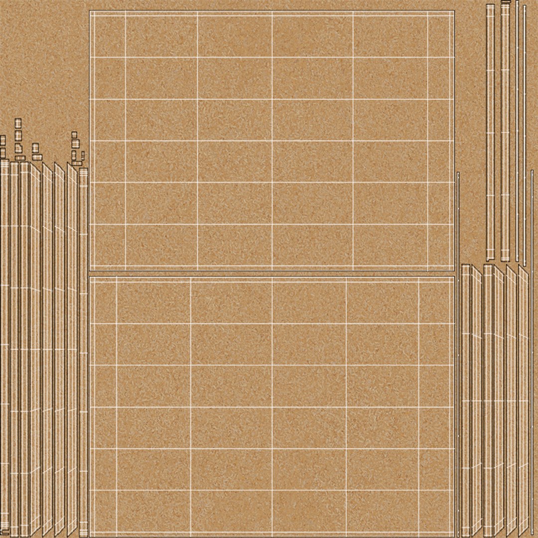 Pinboard With Notes 3D - TurboSquid 1872016