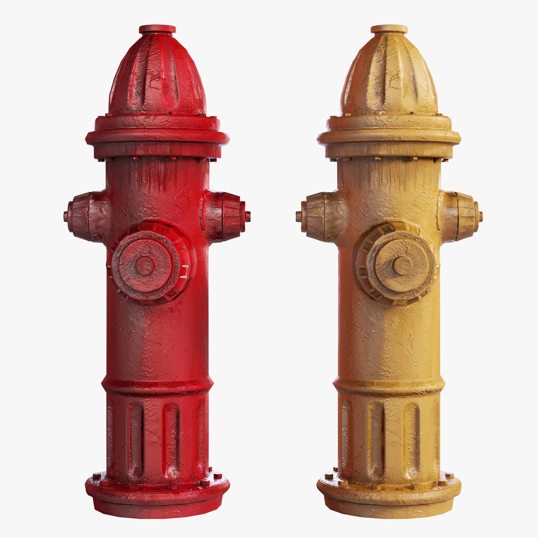 Hydrant Low-poly Pbr Model Model - TurboSquid 2319343