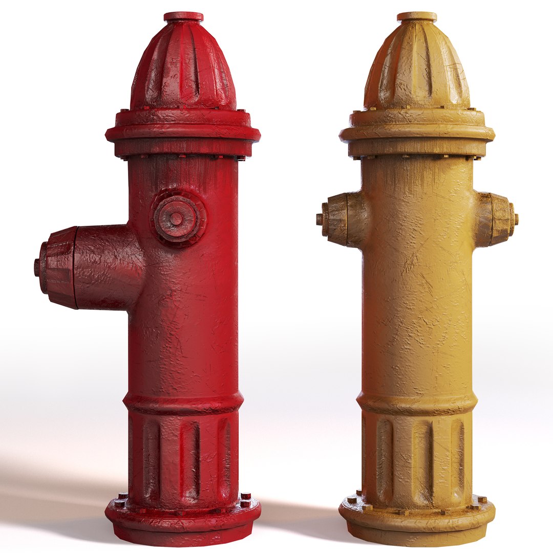 Hydrant Low-poly Pbr Model Model - TurboSquid 2319343