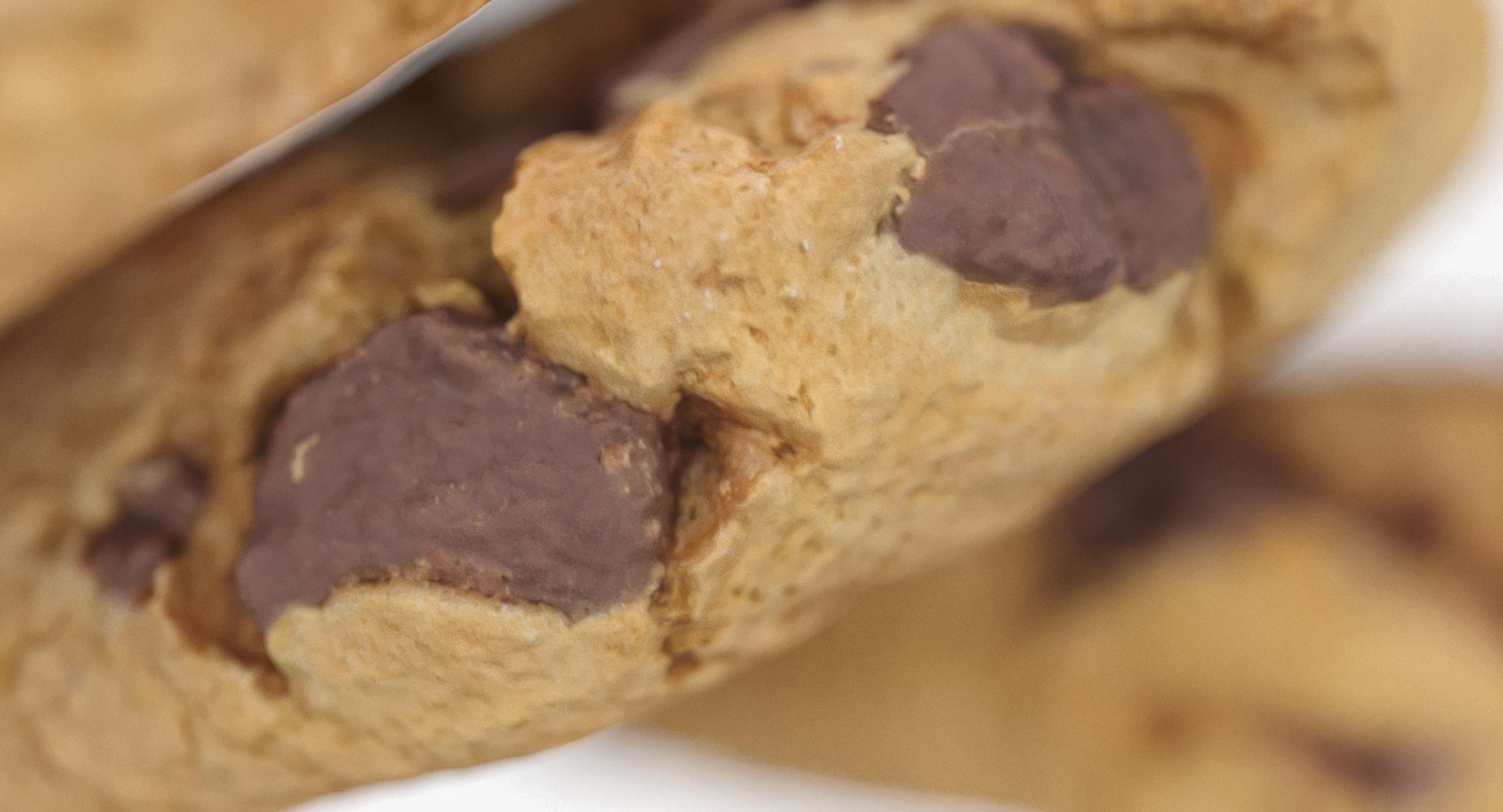 Realistic 3 chocolate chip model - TurboSquid 1365237