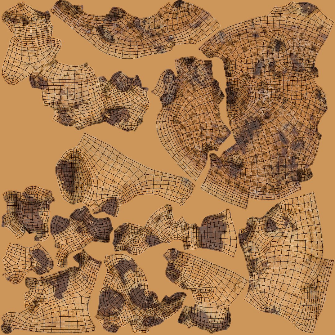 Realistic 3 chocolate chip model - TurboSquid 1365237