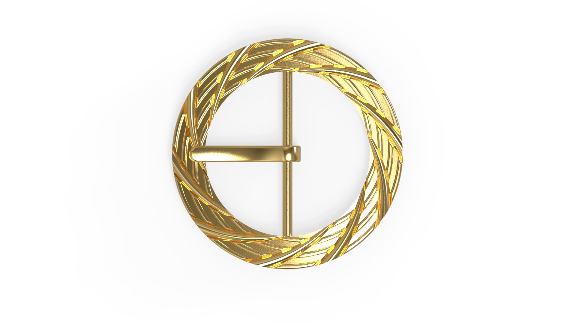 Belt Buckle 3D - TurboSquid 2321978