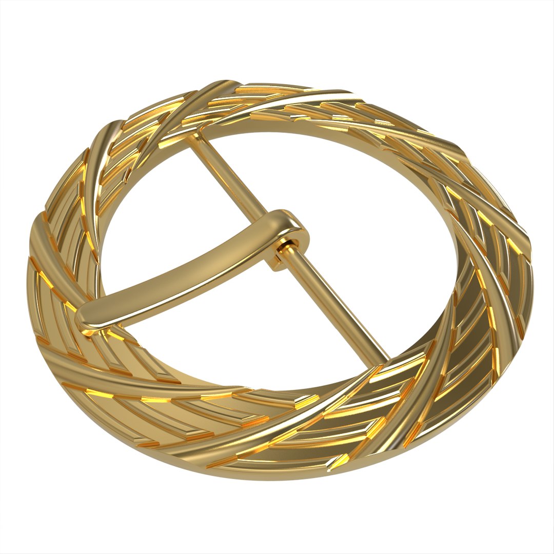 Belt Buckle 3D - TurboSquid 2321978