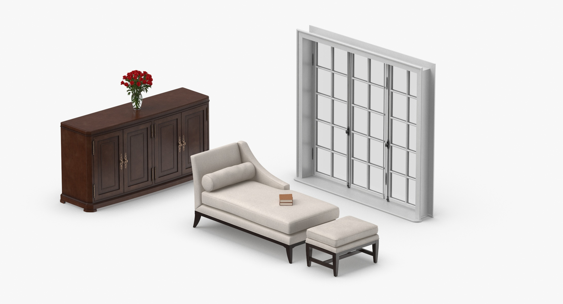 Classical Relax Zone Scenes 3D Model - TurboSquid 1538884