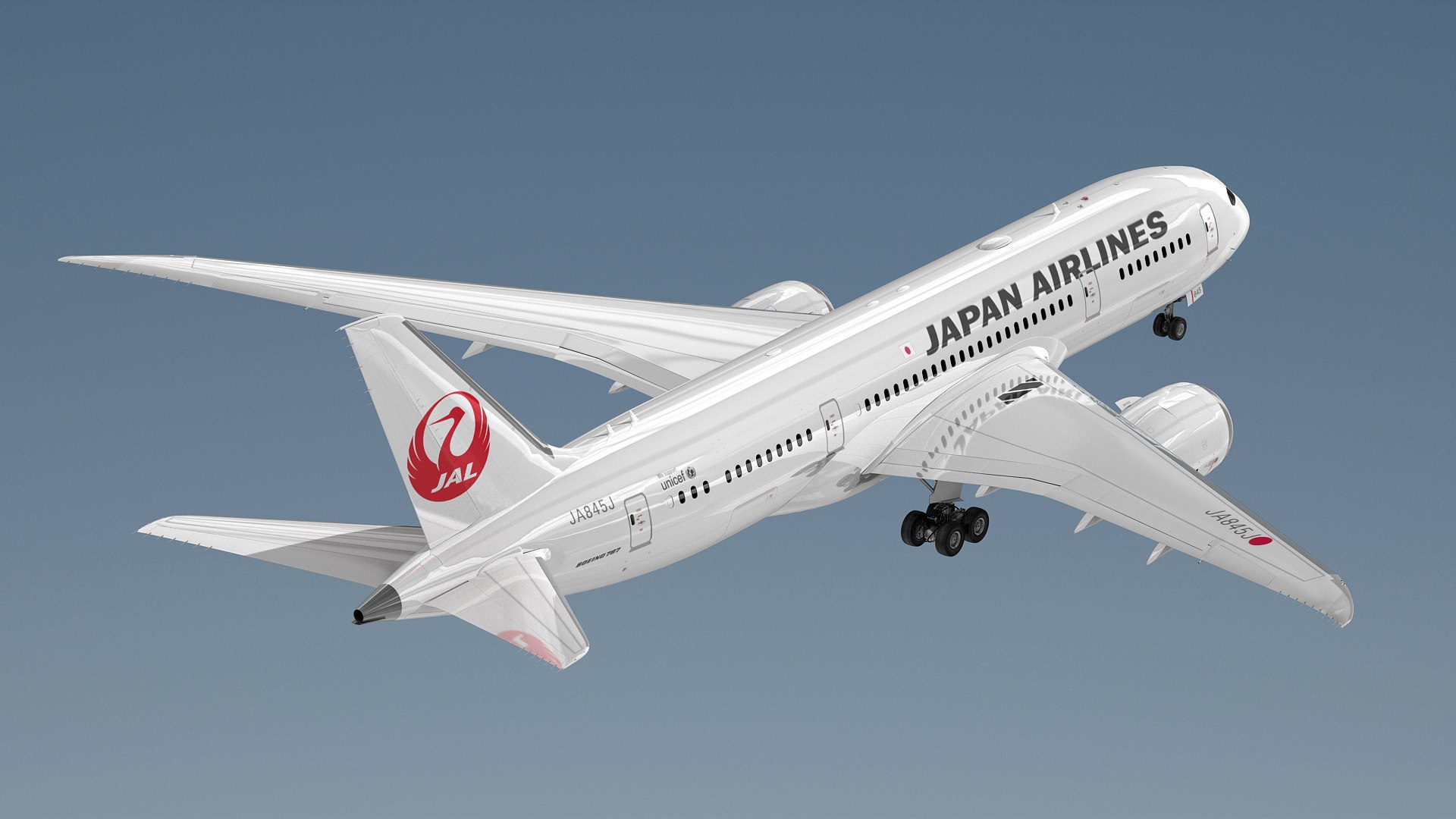 Boeing 787-8 Japan Airlines 3D - TurboSquid 2002233