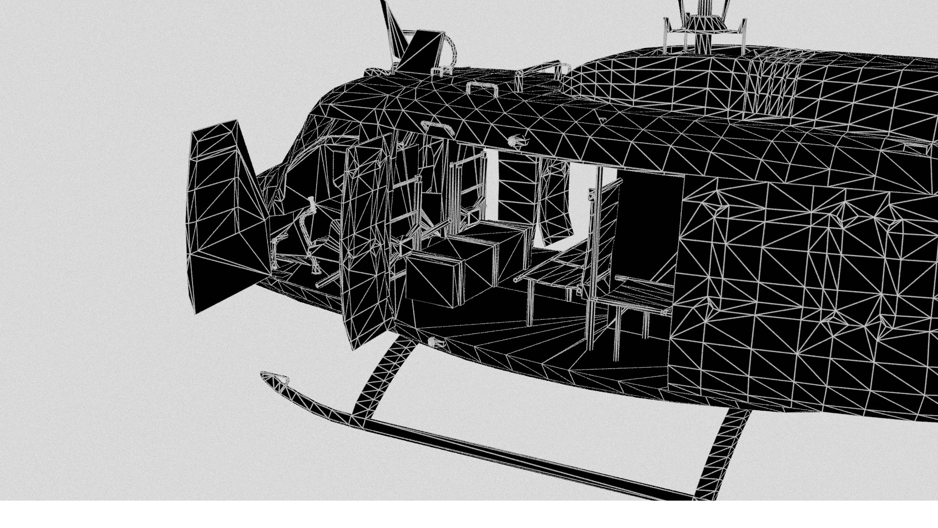 Helicopter UH-1D 3D - TurboSquid 2147876