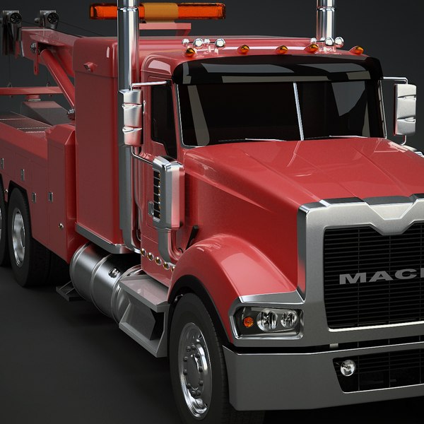 3d 3ds heavy duty tow truck