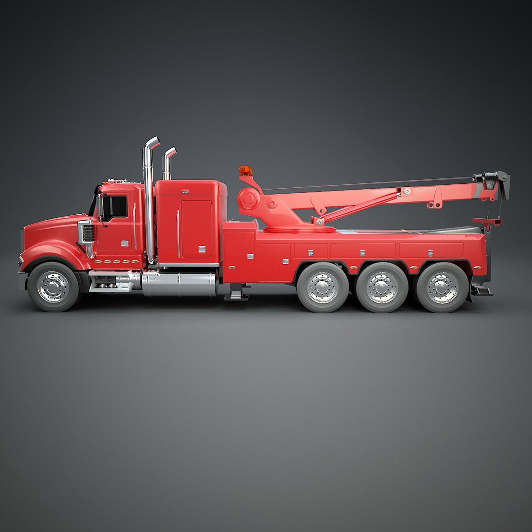 3d 3ds Heavy Duty Tow Truck
