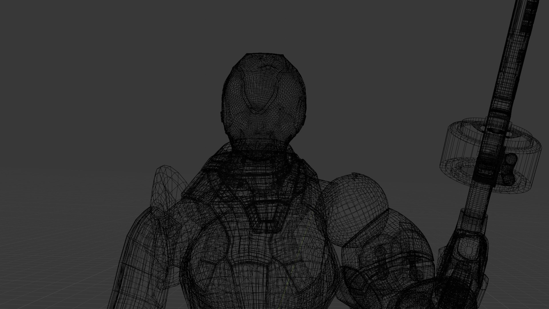 Speedy Futuristic Robot High-Resolution Rigged 3D Model Model ...