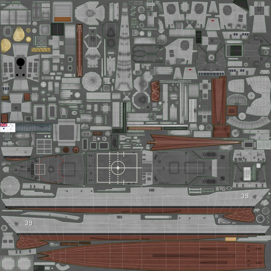 Hobart Class Ddg Model - TurboSquid 1588915