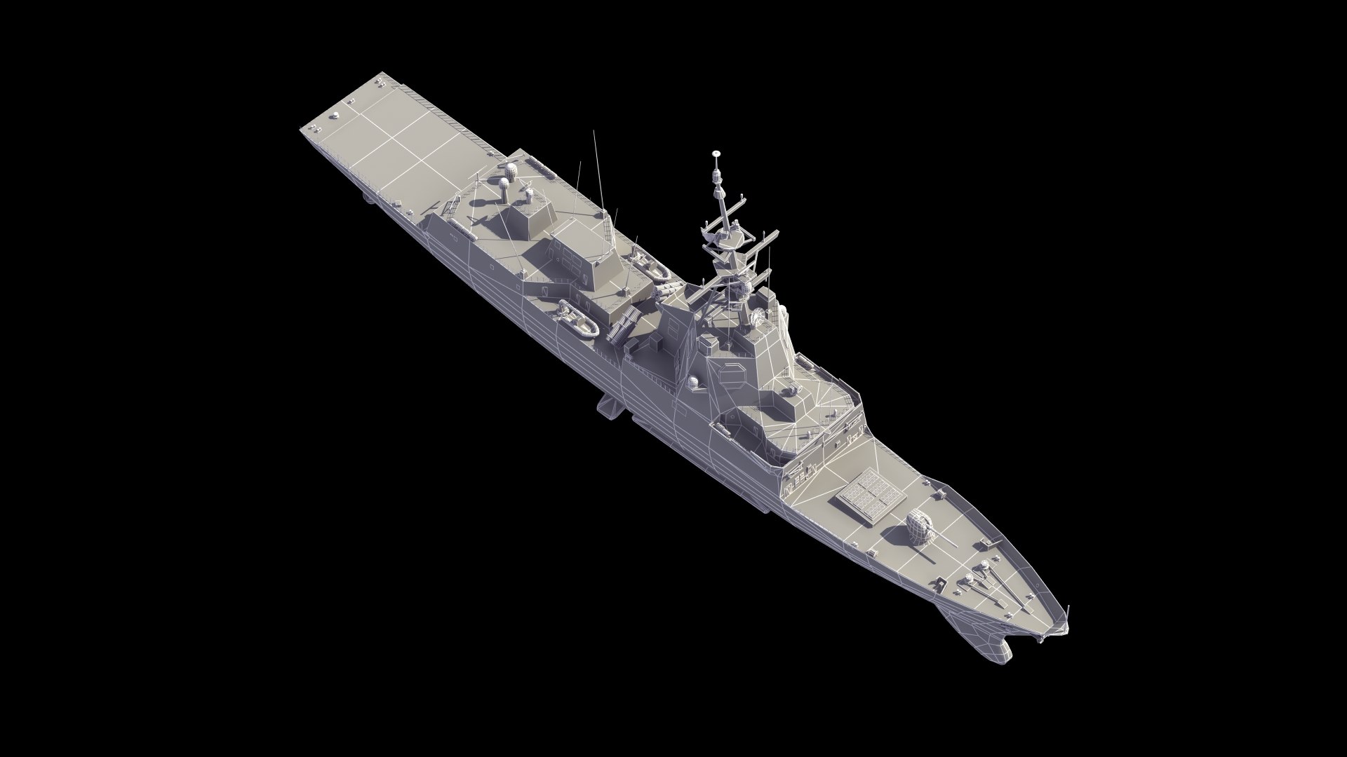 Hobart Class Ddg Model - TurboSquid 1588915