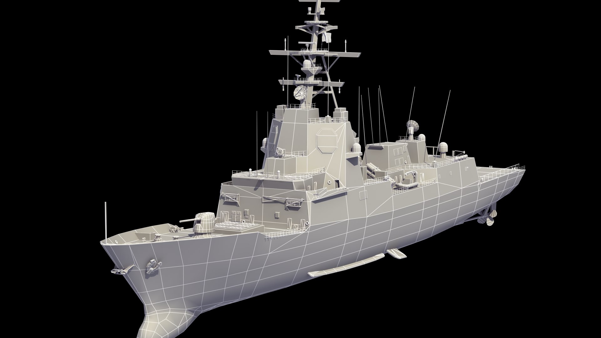 Hobart Class Ddg Model - TurboSquid 1588915