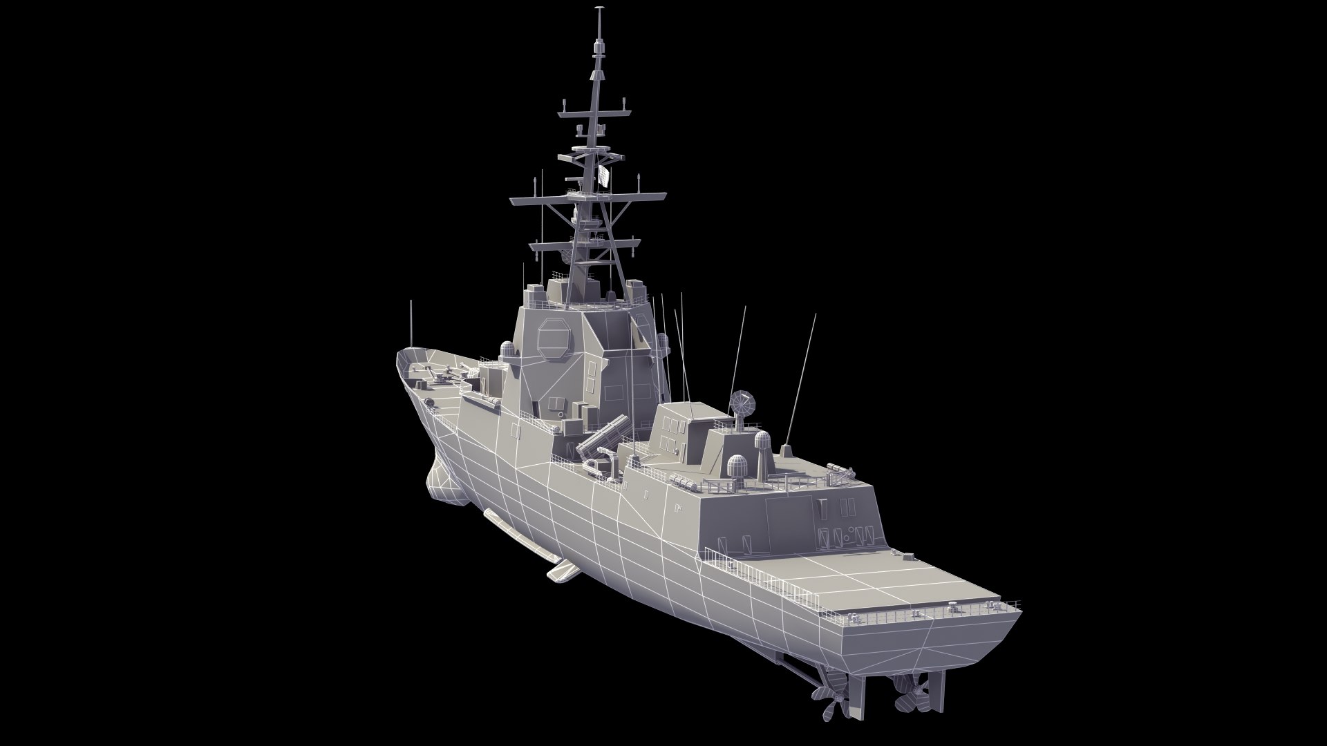 Hobart Class Ddg Model - TurboSquid 1588915