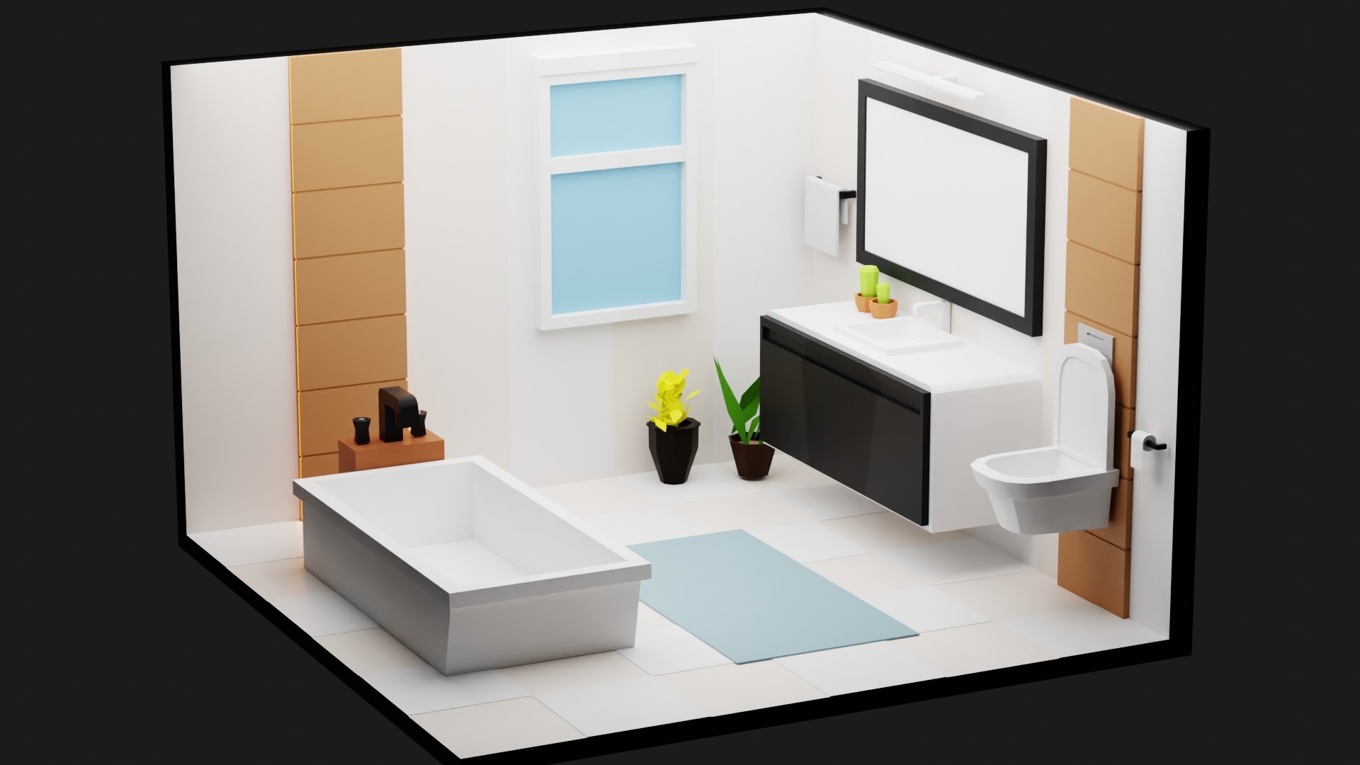 Low-Poly Interior Models - Game Ready 3D - TurboSquid 1810556