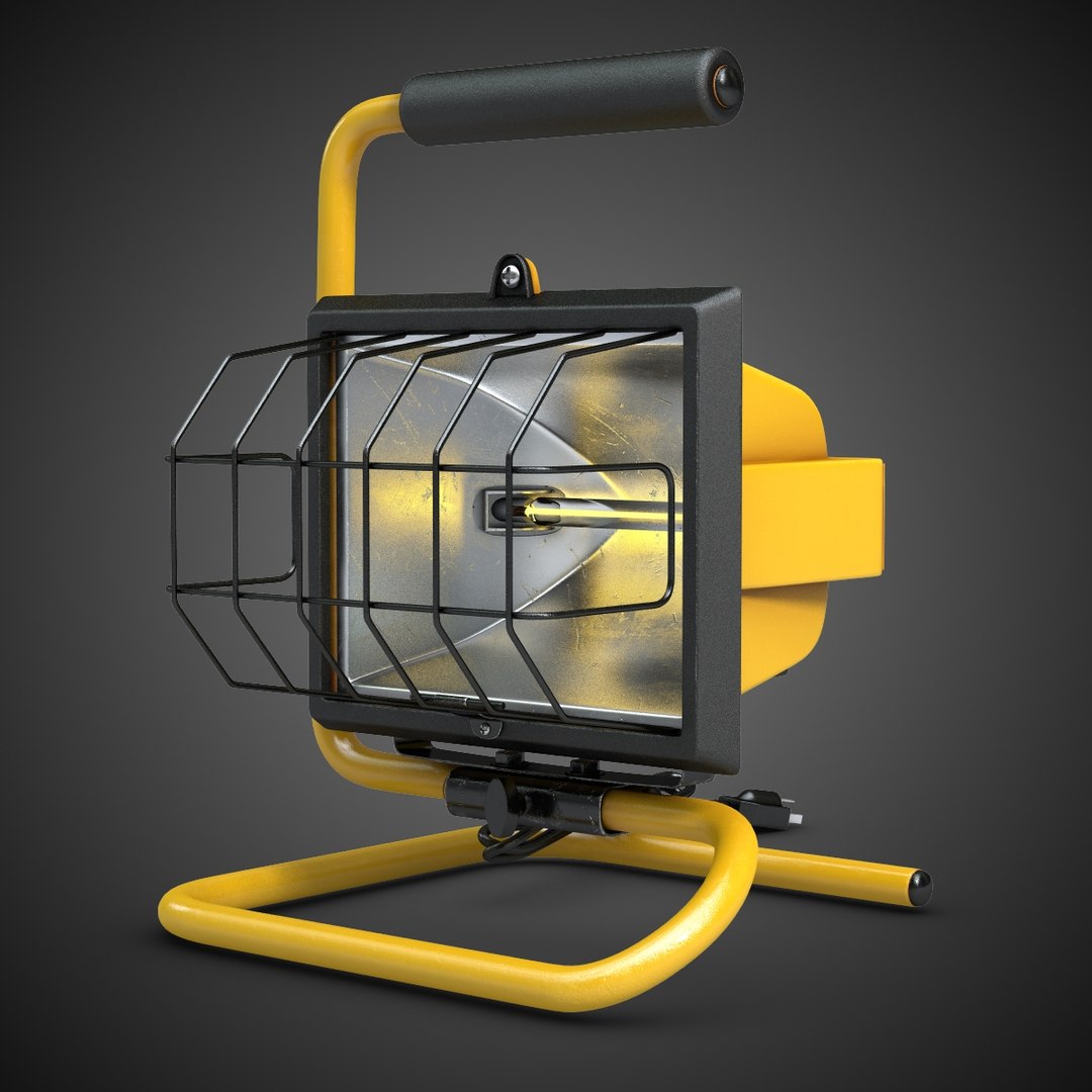 work light 1 3d model
