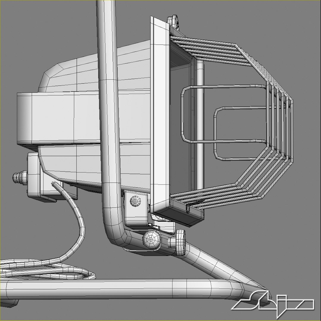 work light 1 3d model