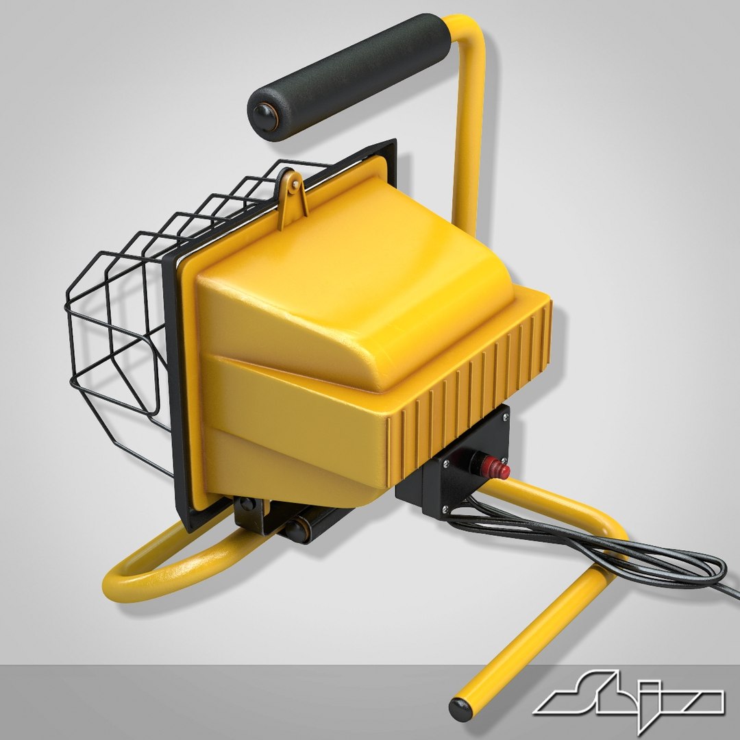 work light 1 3d model