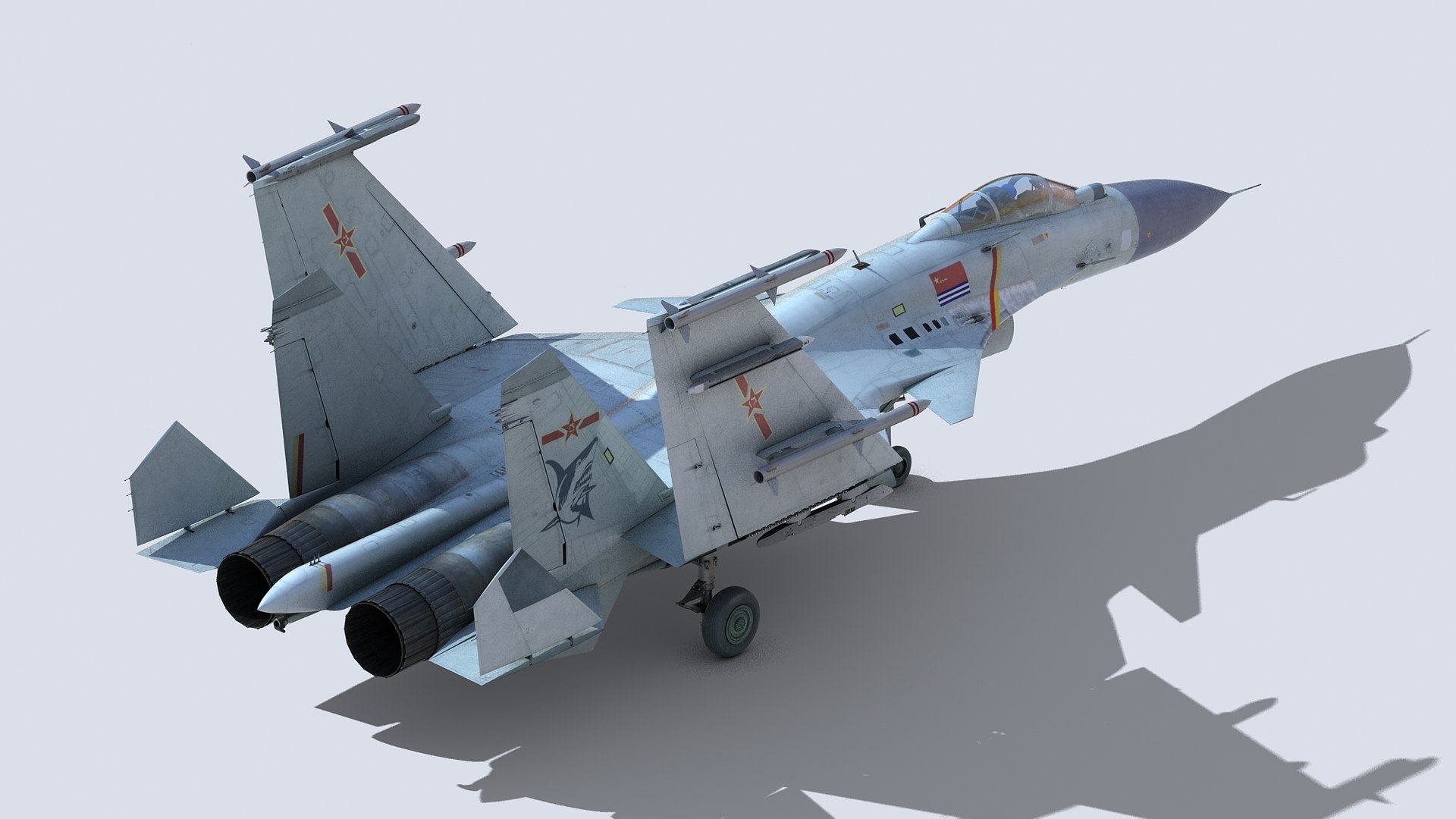 3D Shenyang J-15 Flying Shark - TurboSquid 2312094
