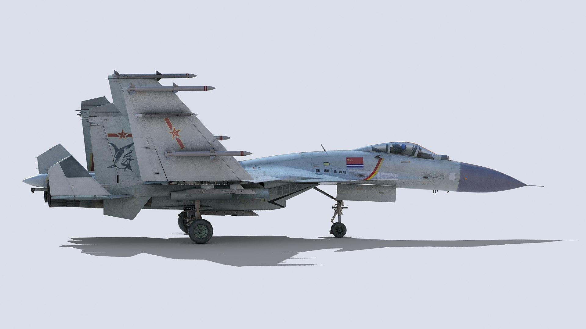 3D Shenyang J-15 Flying Shark - TurboSquid 2312094
