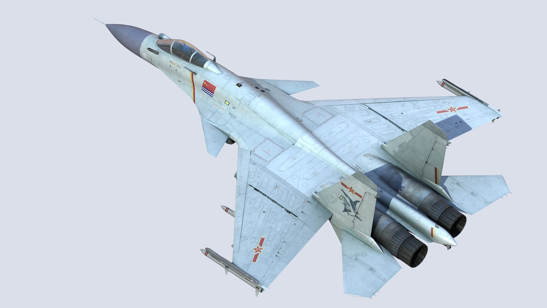 3D Shenyang J-15 Flying Shark - TurboSquid 2312094
