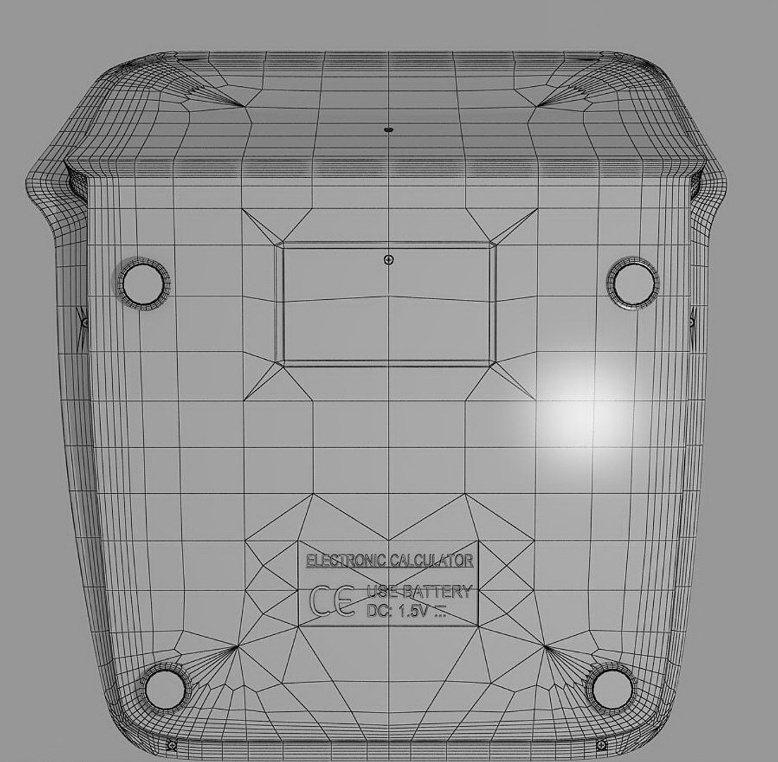 3d Electronic Calculator