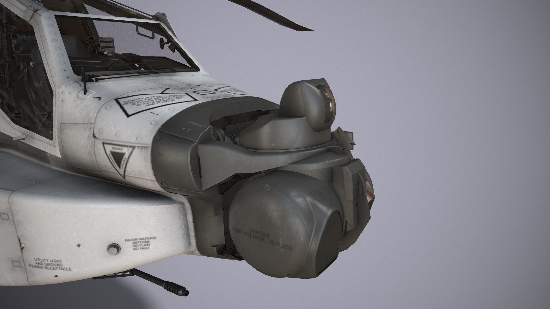 Apache AH-64D Blank Livery 3D - TurboSquid 2396722