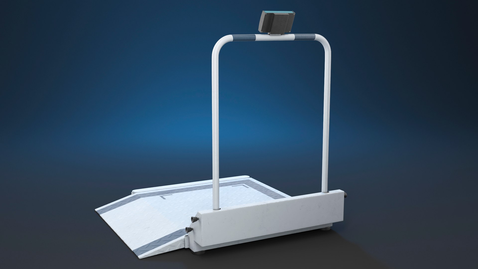 3D Medical Electronic Wheelchair Scale PBR - TurboSquid 2125865
