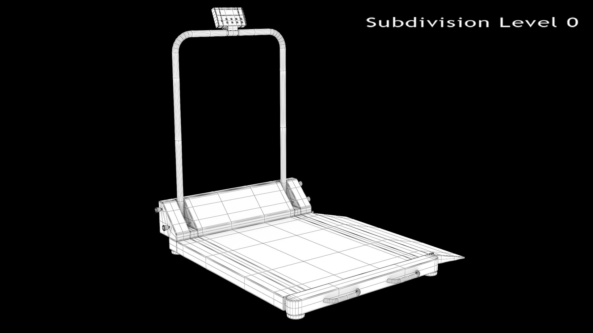 3D Medical Electronic Wheelchair Scale PBR - TurboSquid 2125865