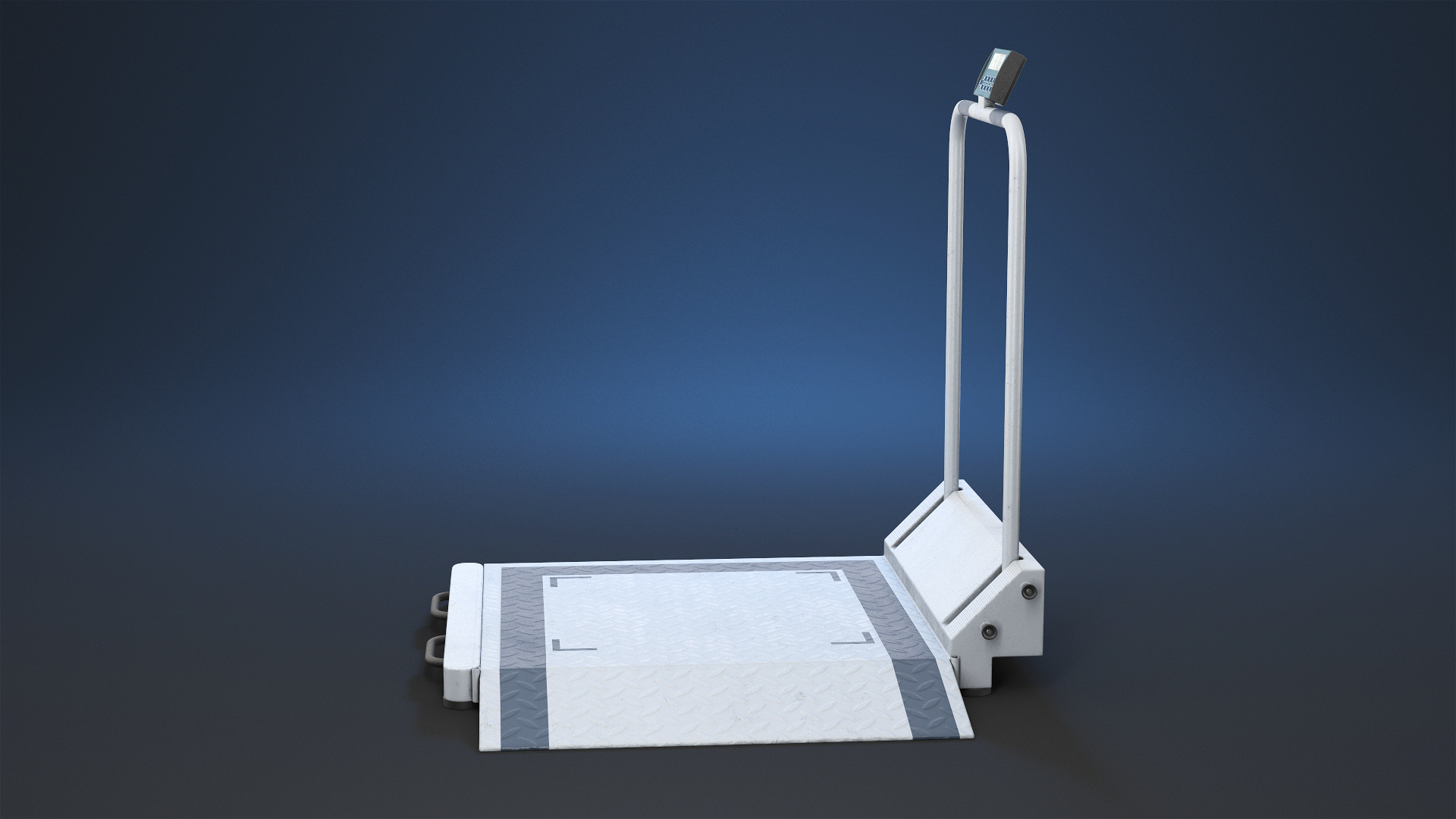 3D Medical Electronic Wheelchair Scale PBR - TurboSquid 2125865