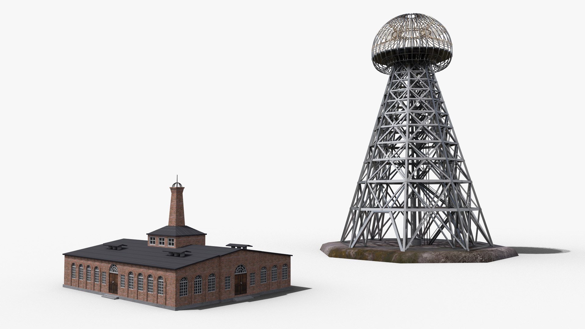 3D Model Wardenclyff Tower - TurboSquid 1547508