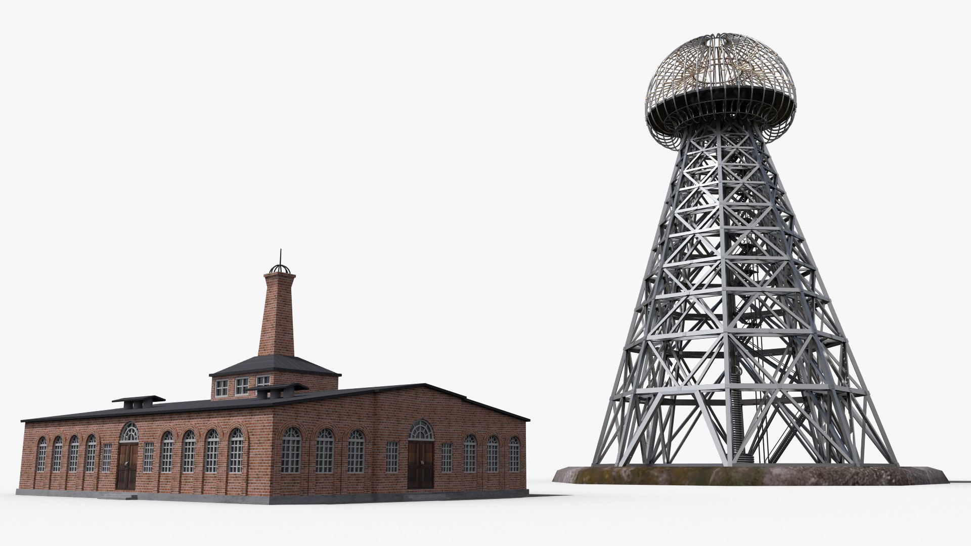 3D Model Wardenclyff Tower - TurboSquid 1547508