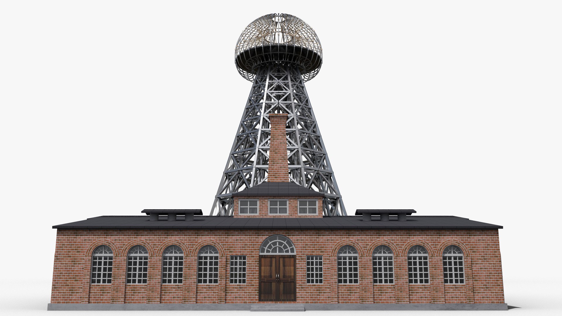 3D Model Wardenclyff Tower - TurboSquid 1547508