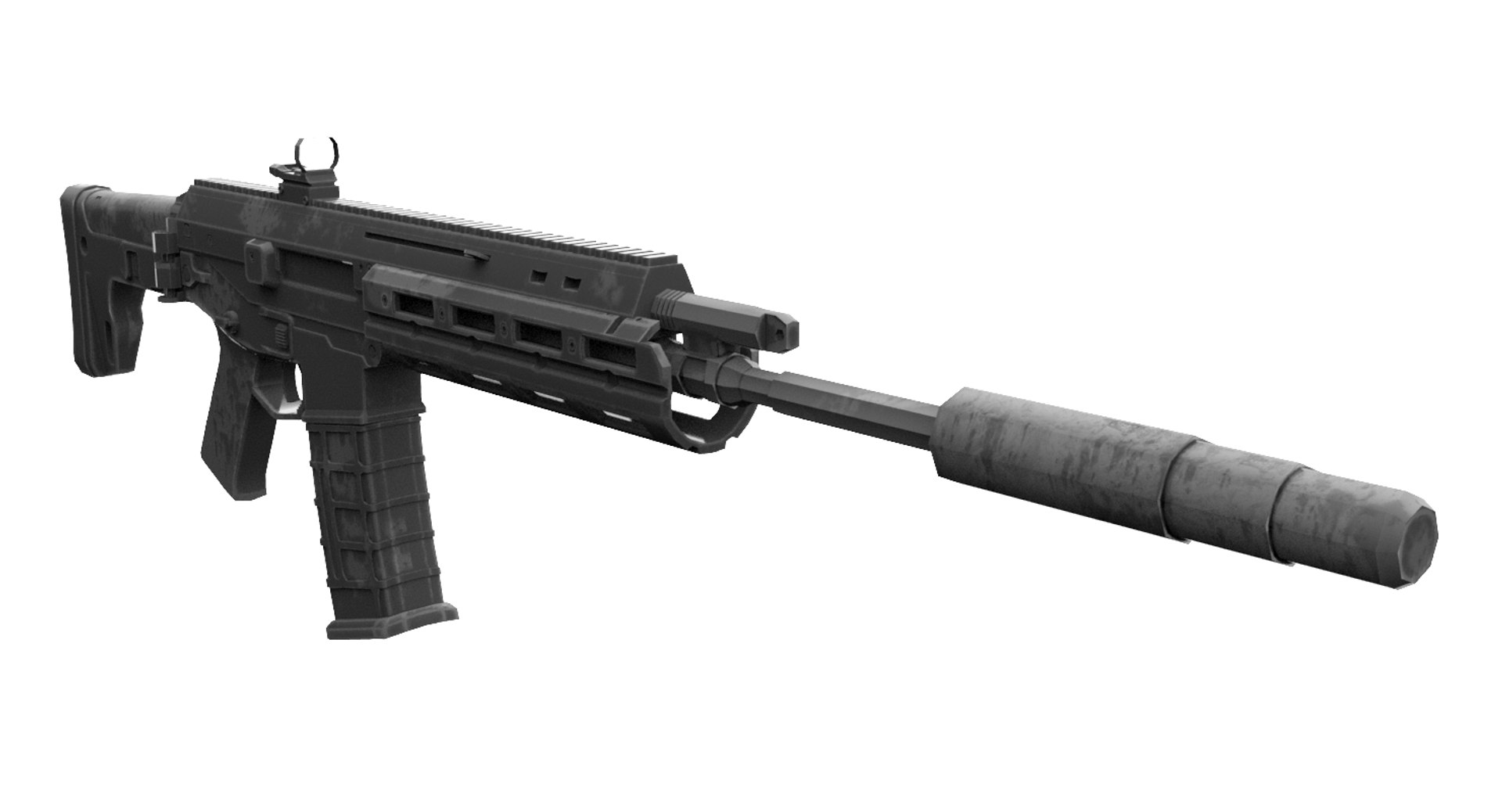 3D acr rifle model - TurboSquid 1285631