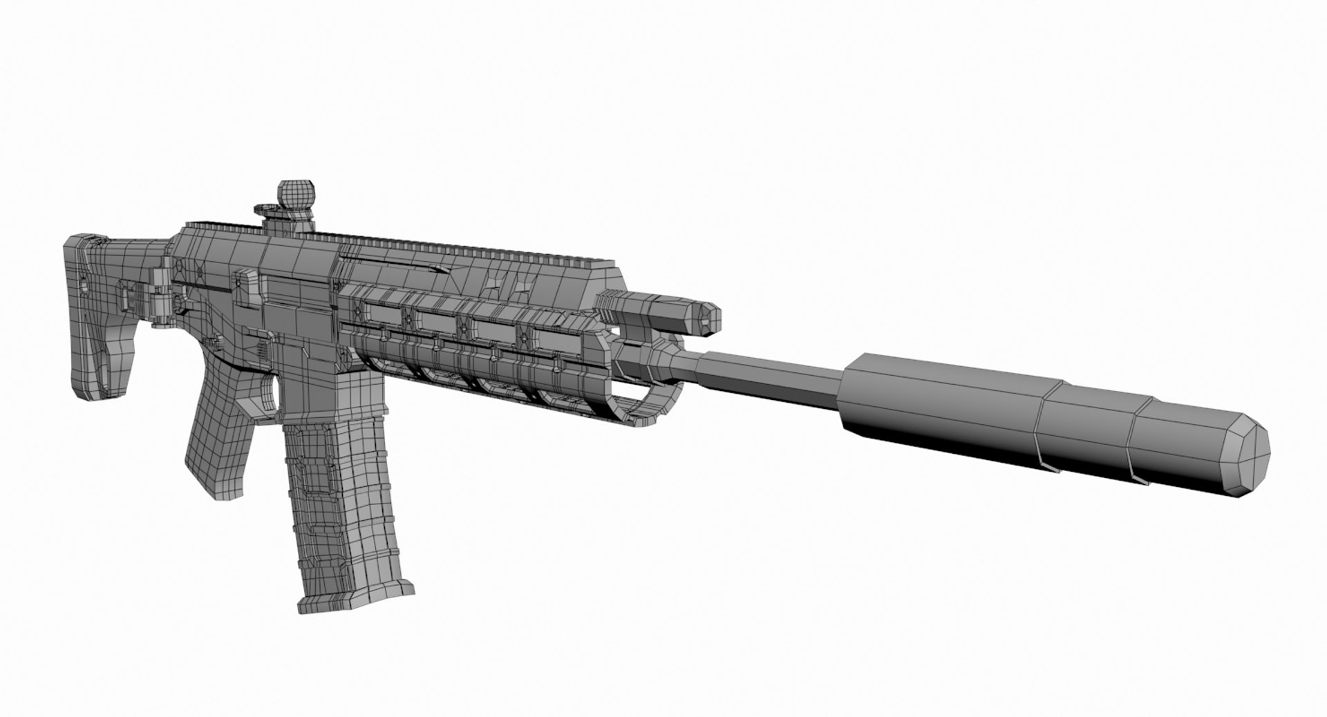 3D acr rifle model - TurboSquid 1285631