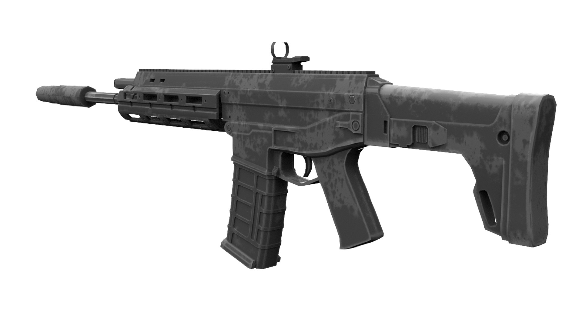 3D acr rifle model - TurboSquid 1285631