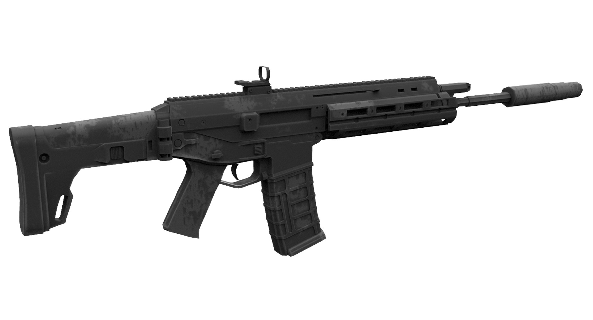 3D acr rifle model - TurboSquid 1285631