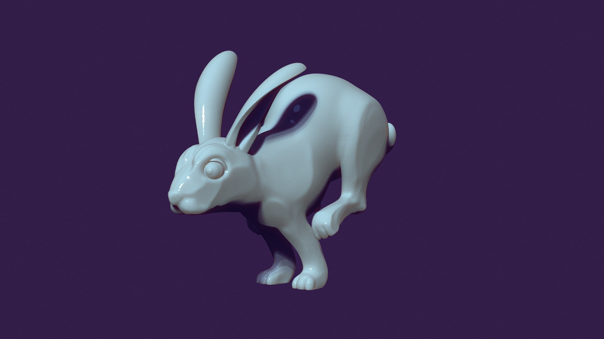 3D Running Rabbit - TurboSquid 2122527