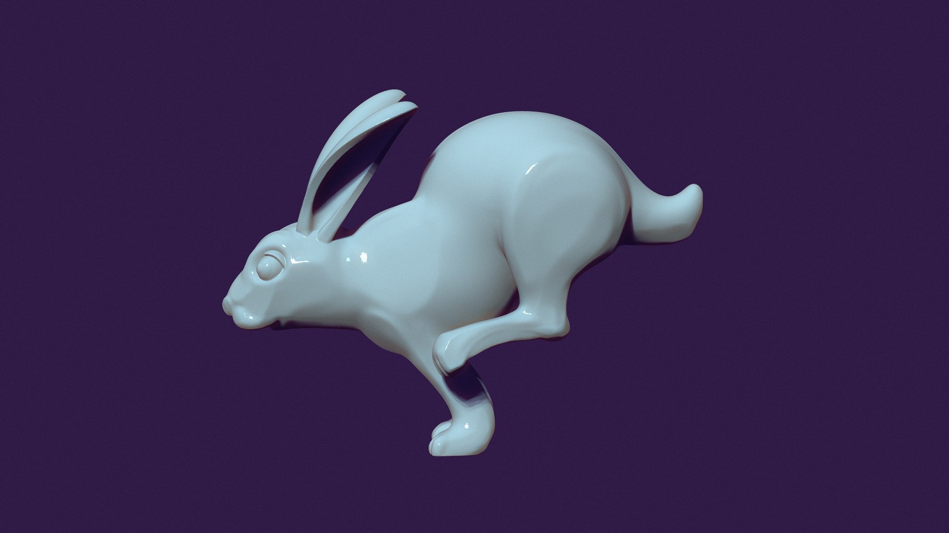 3D Running Rabbit - TurboSquid 2122527