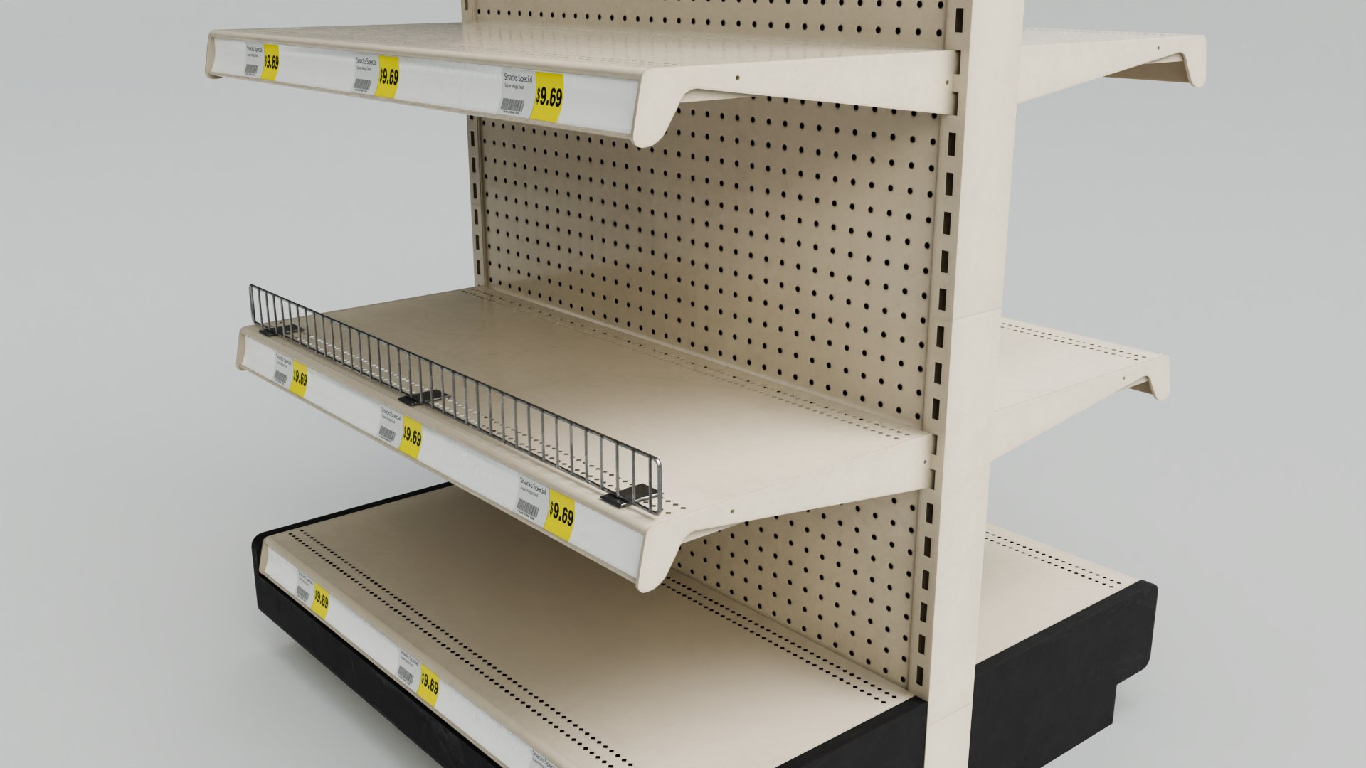 Grocery Store Shelf 3D - TurboSquid 2261263