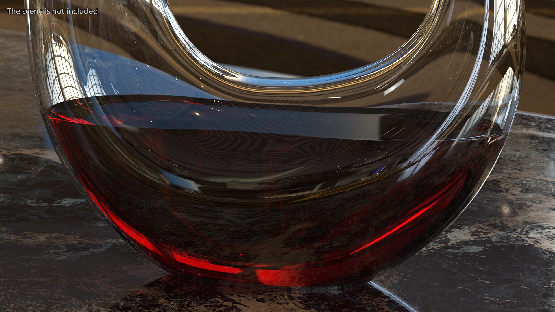 Sullivan Wine Carafe Glassware 3D Model - TurboSquid 1700668