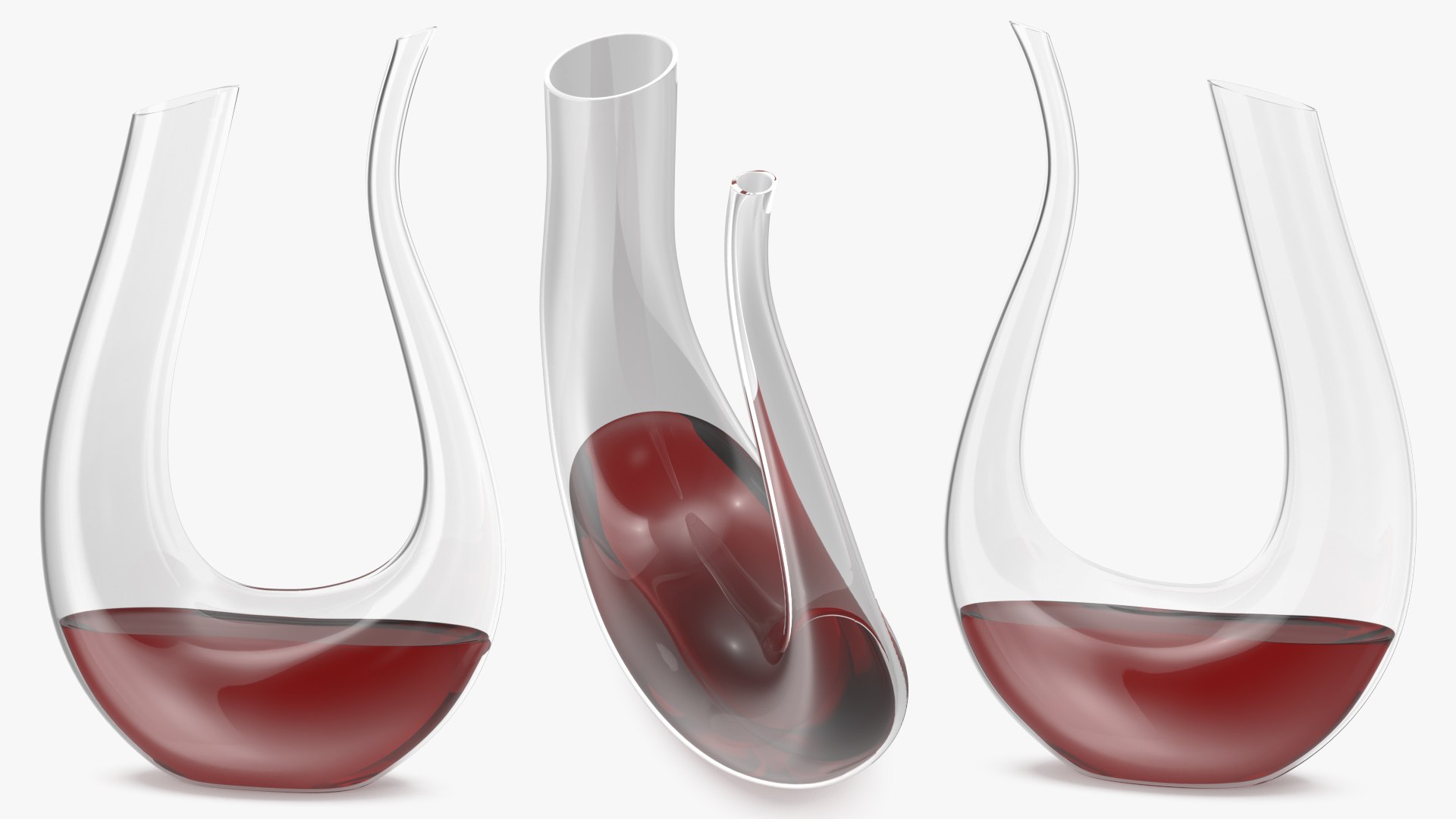 Sullivan wine carafe glassware 3D model - TurboSquid 1700668