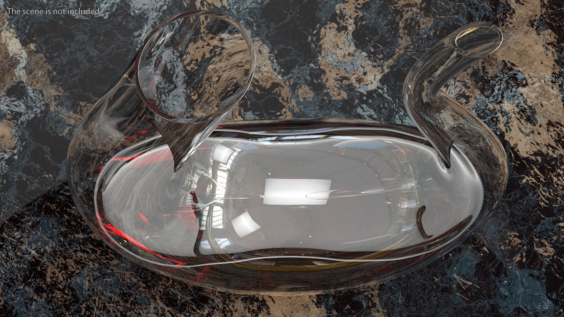 Sullivan Wine Carafe Glassware 3D Model - TurboSquid 1700668