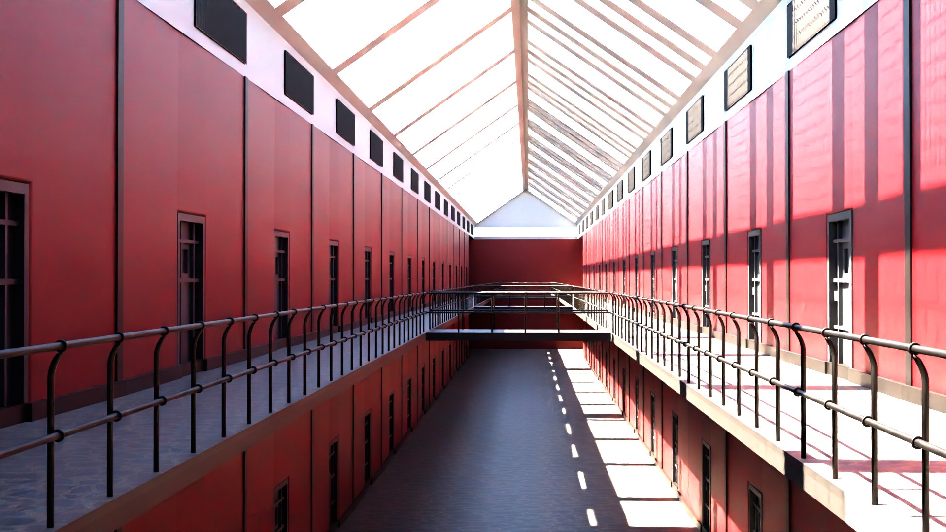Prison Interior 3D Model - TurboSquid 2157336