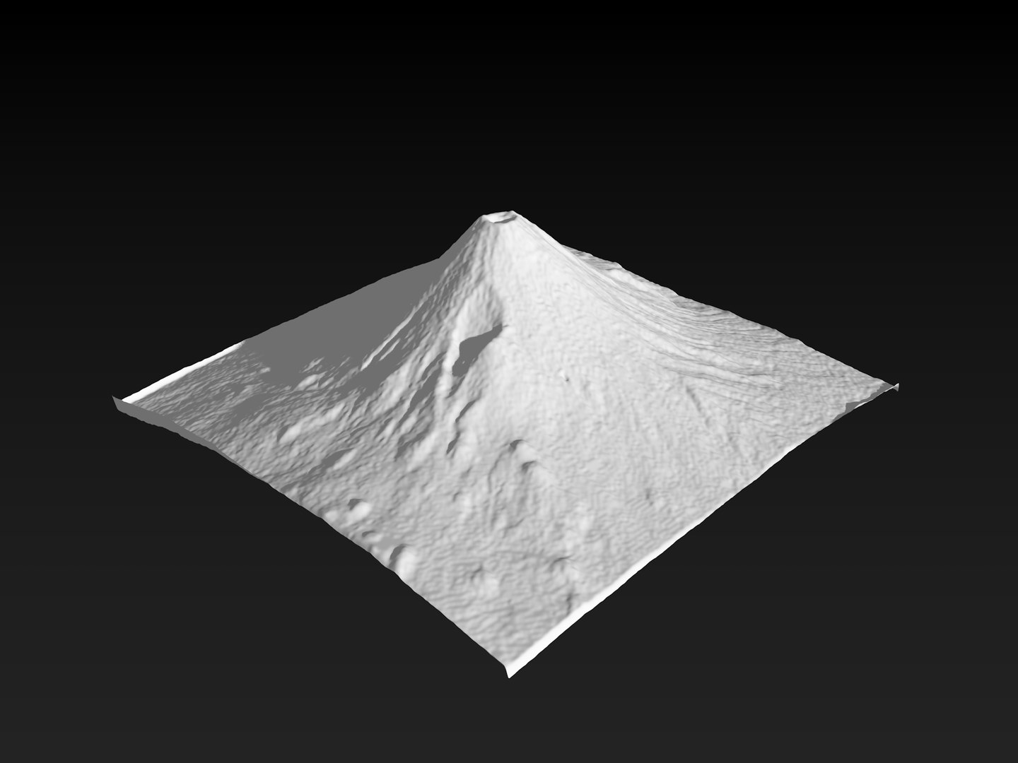 3D model mountain volcano - TurboSquid 1497654