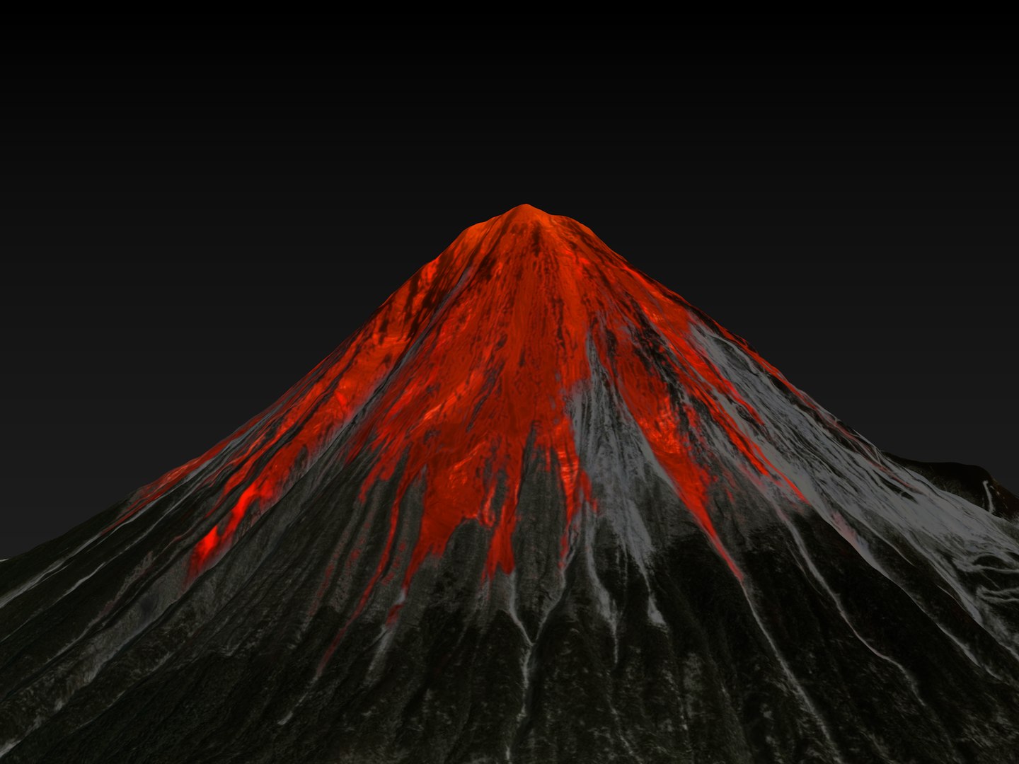 3D model mountain volcano - TurboSquid 1497654