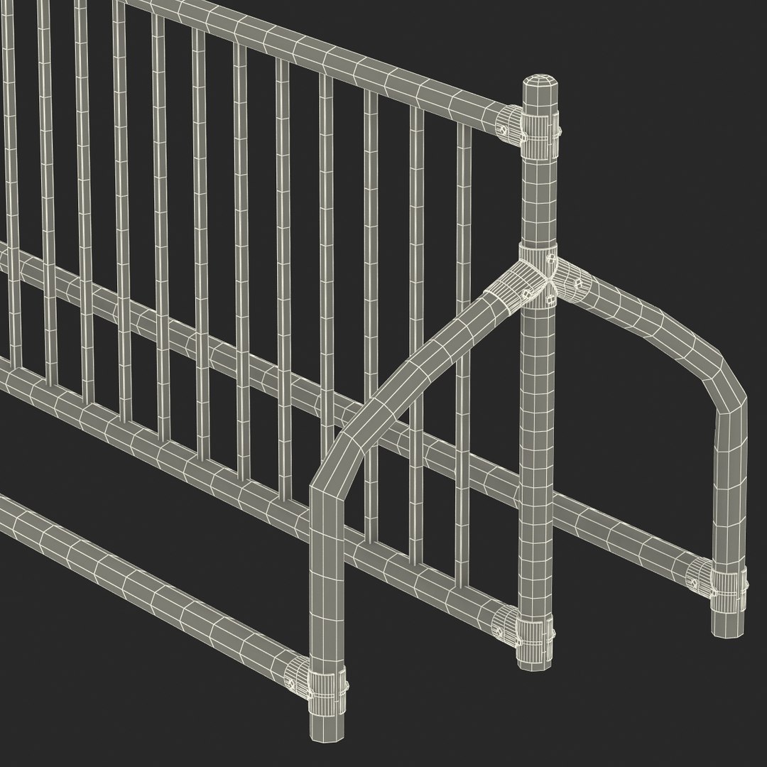bike rack 4 3d model