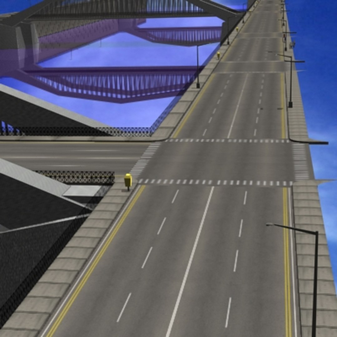 3d model cities river